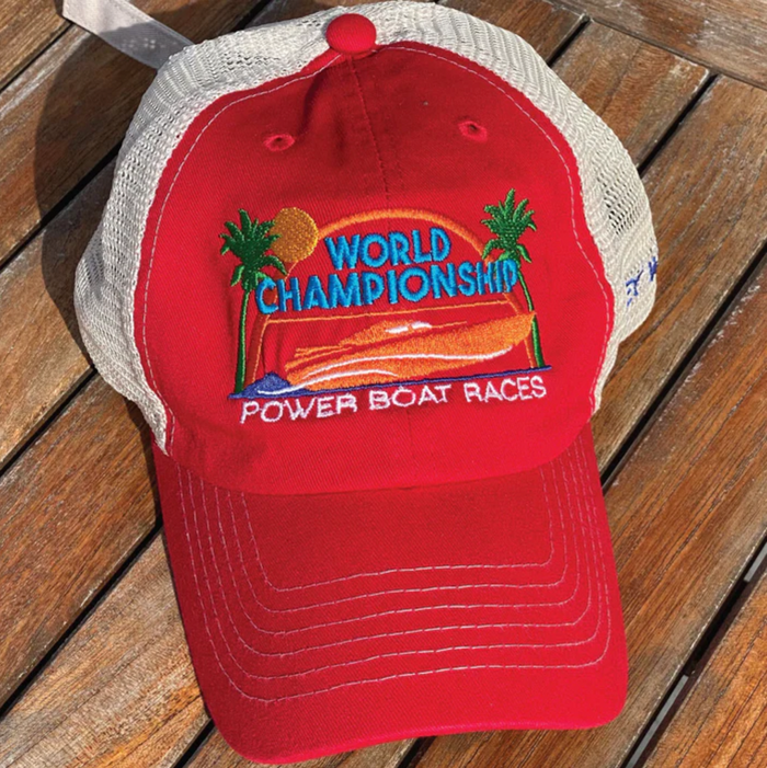 Key West Power Boat Trucker Hat | Madda Fella